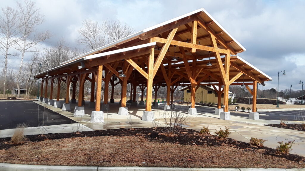 Commercial Pavilions | Homestead Timber Frames