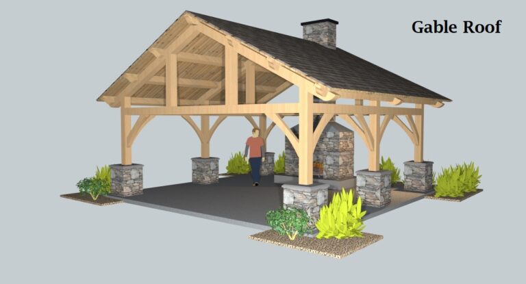 Roofing Choices For Timber Frame Pavilion Builds