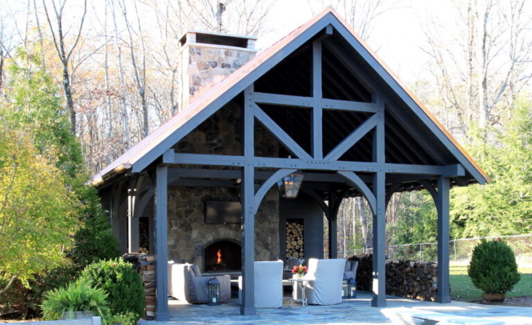 20 Creative Ways To Use Timber Frame Pavilions | Homestead Timber Frames